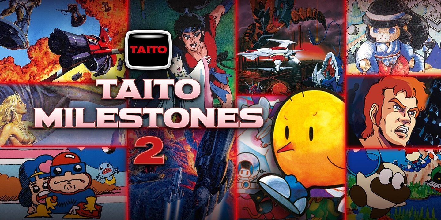 TAITO Milestones 2, 10 nuovi giochi in arrivo il 31 agosto