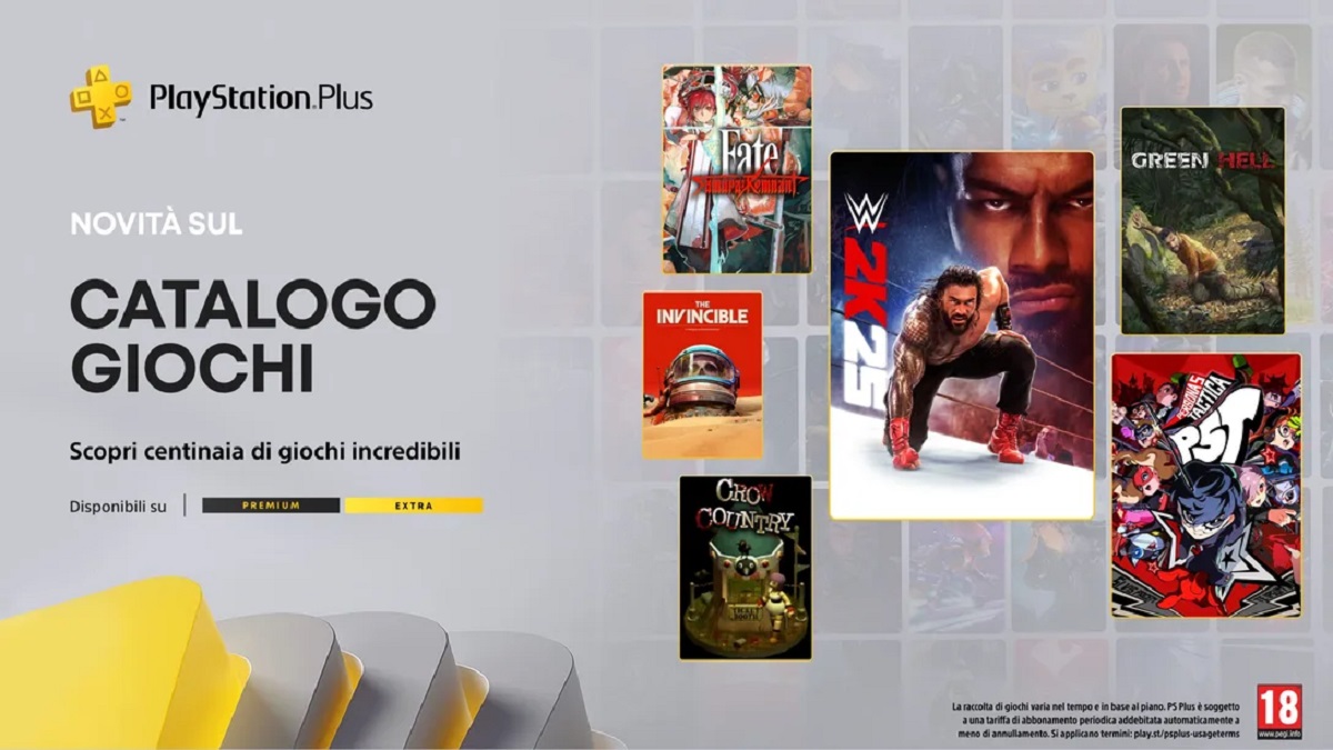 PlayStation Plus Extra e Premium: i giochi di settembre